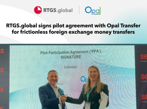 RTGS.global signs pilot agreement with Opal Transfer - RTGS Global